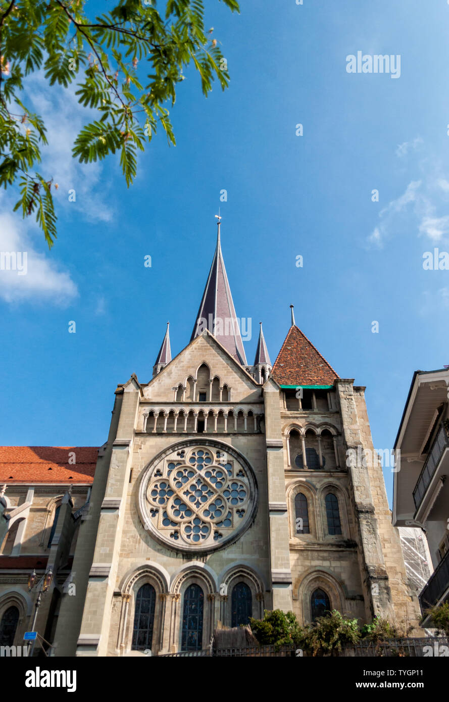 Church building close-up Stock Photo - Alamy