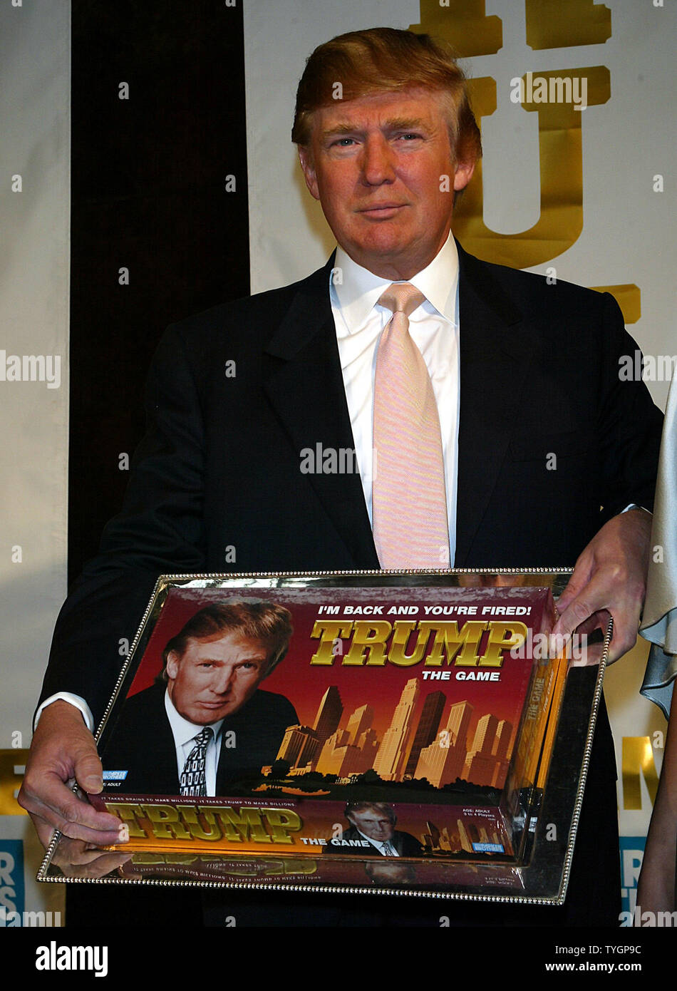 Donald Trump unveils his new Hasbro/Parker Brothers game "Trump the ...