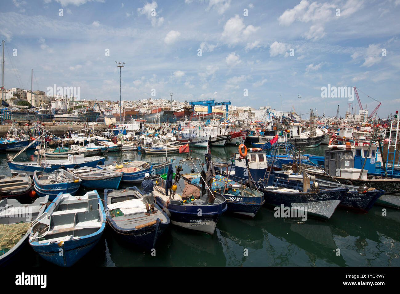 Tangiers harbor hi-res stock photography and images - Alamy