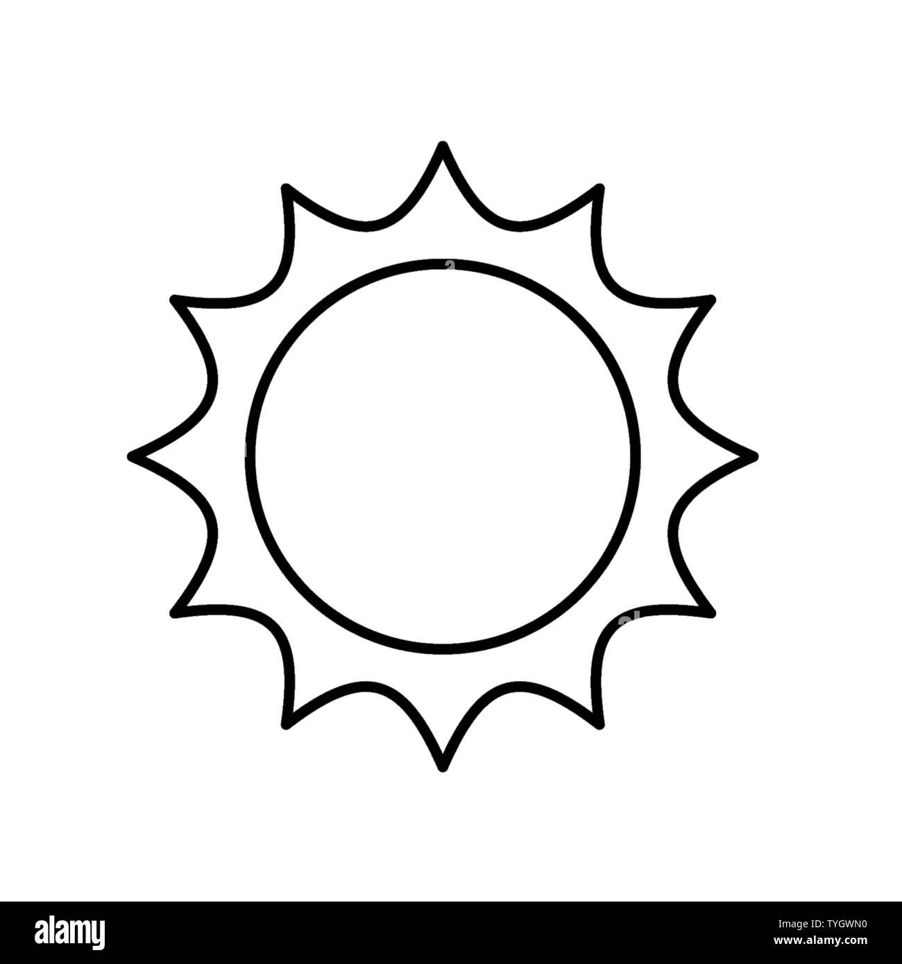 Hot Sun Clipart