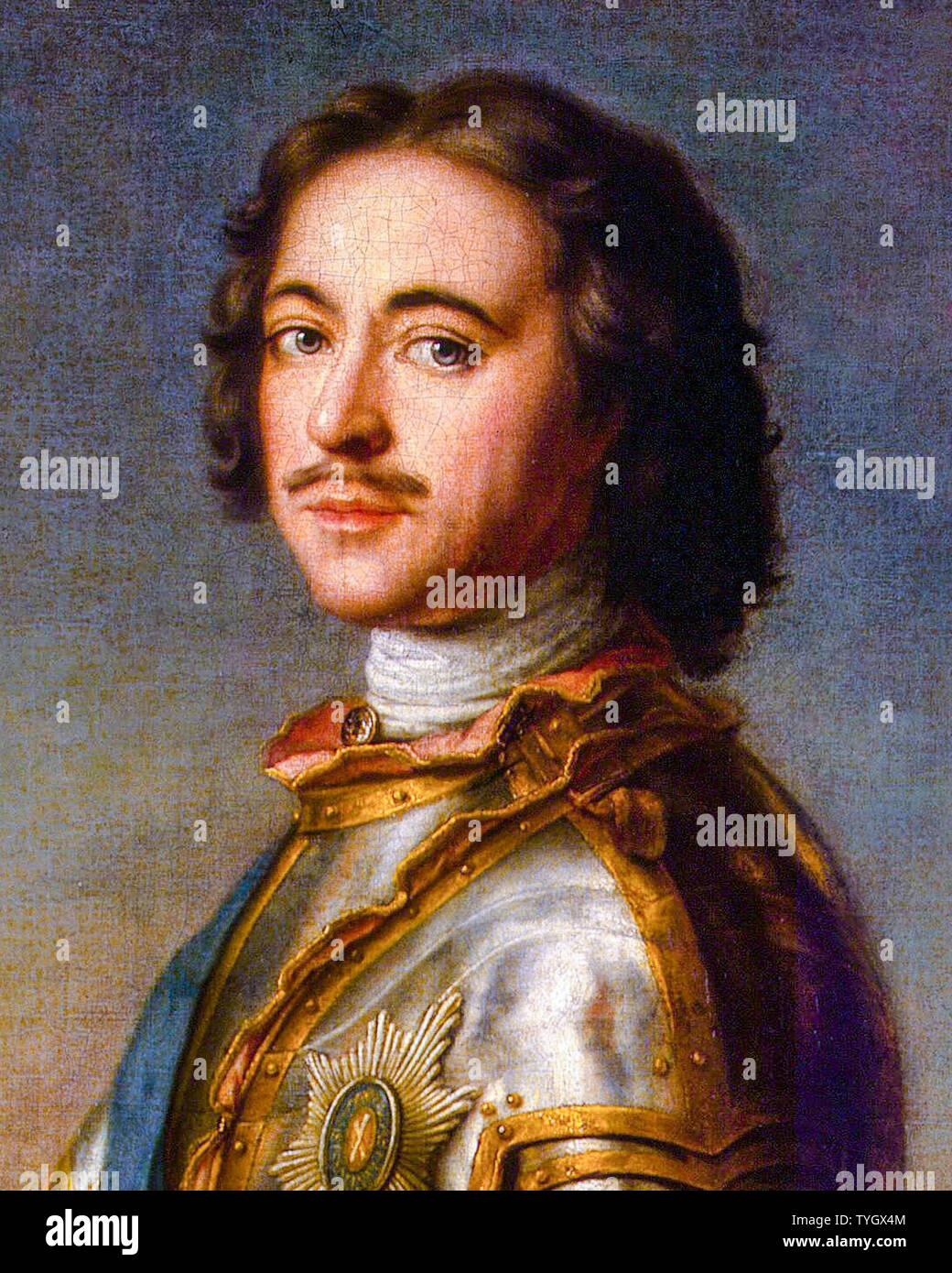 Jean-Marc Nattier, Peter the Great of Russia, 1672-1725, portrait ...