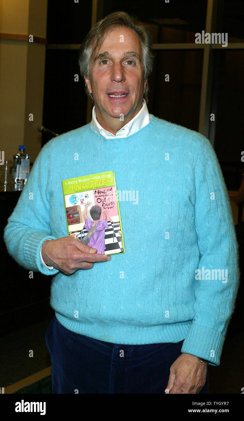 Henry Winkler signs copies of his new book "Help! Somebody Get Me Out ...