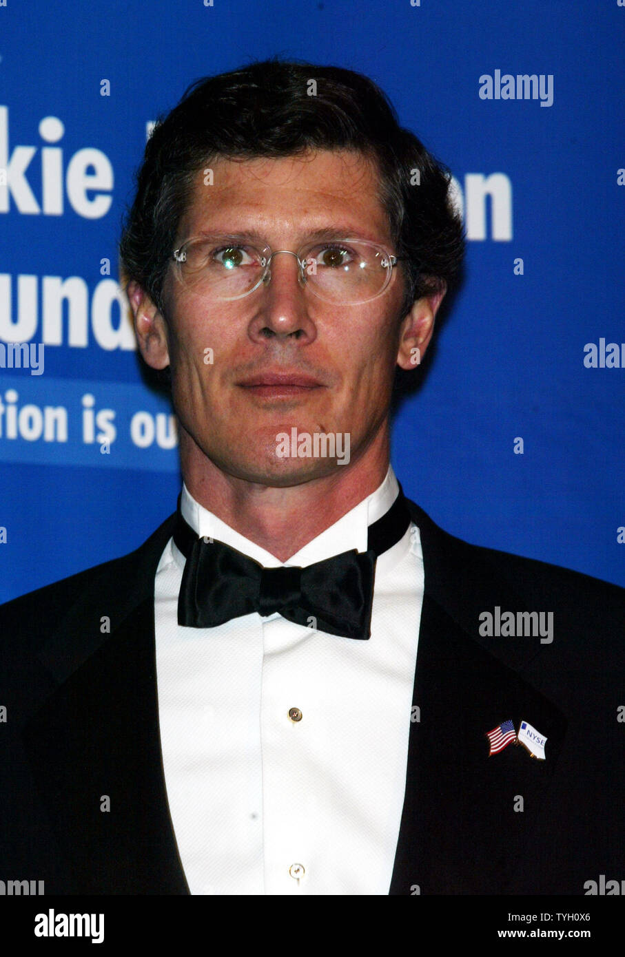 John Thain (CEO of the New York Stock Exchange) at the Jackie Robinson ...