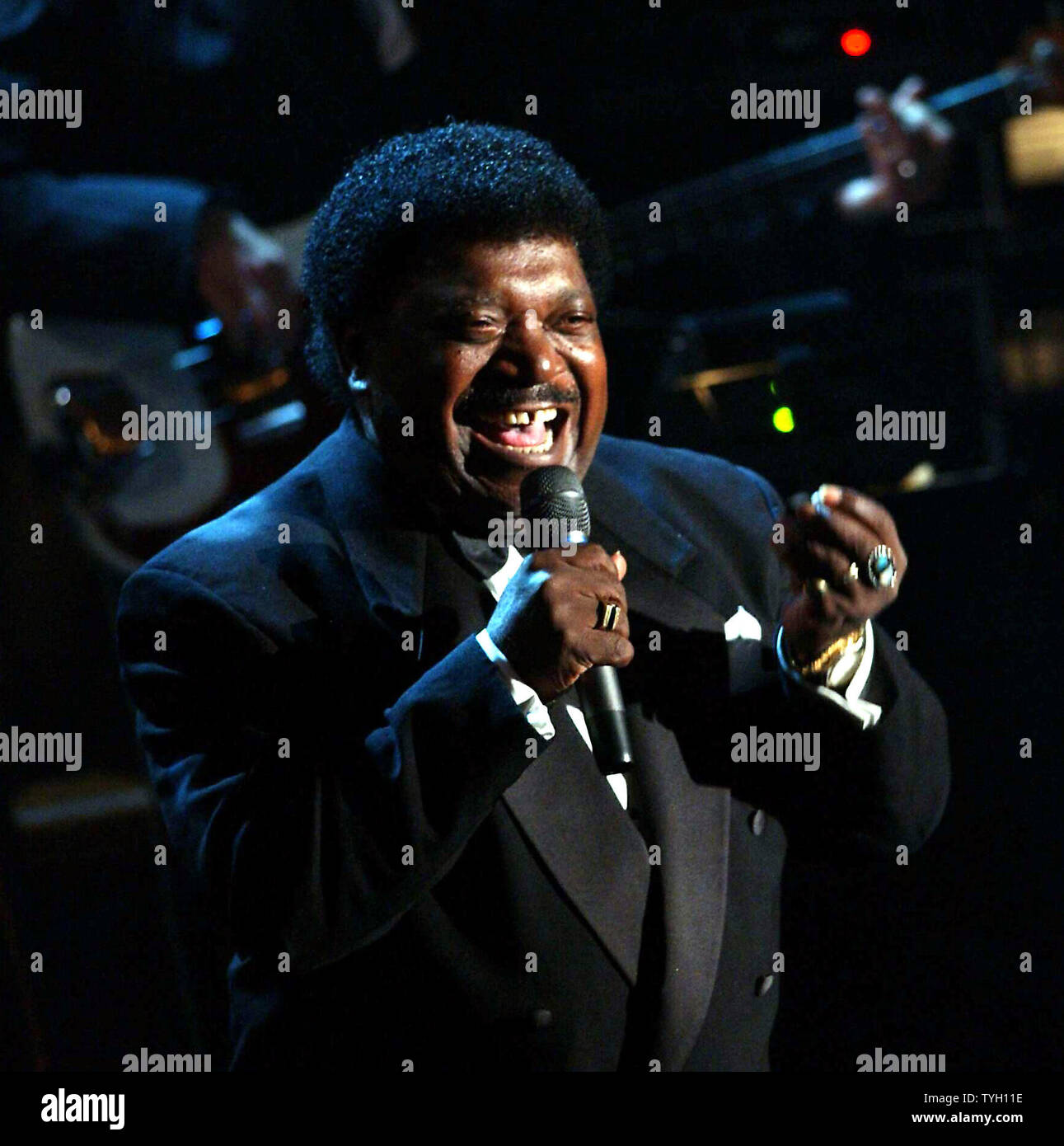Percy sledge after his induction into the hall of fame hi-res stock ...