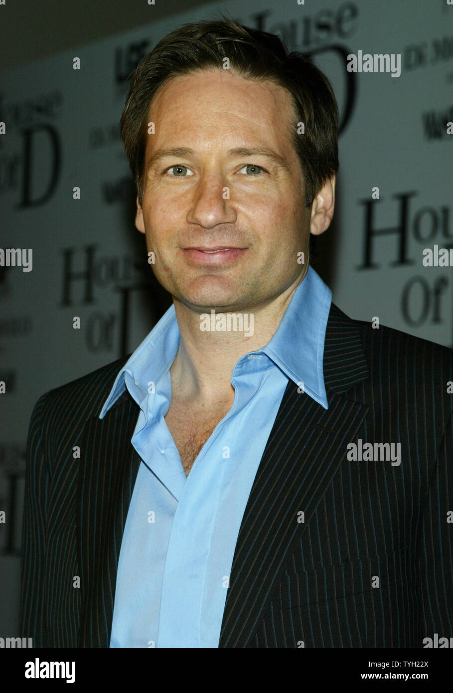 David Duchovny arrives for the premiere of "House of D" at the Loews ...