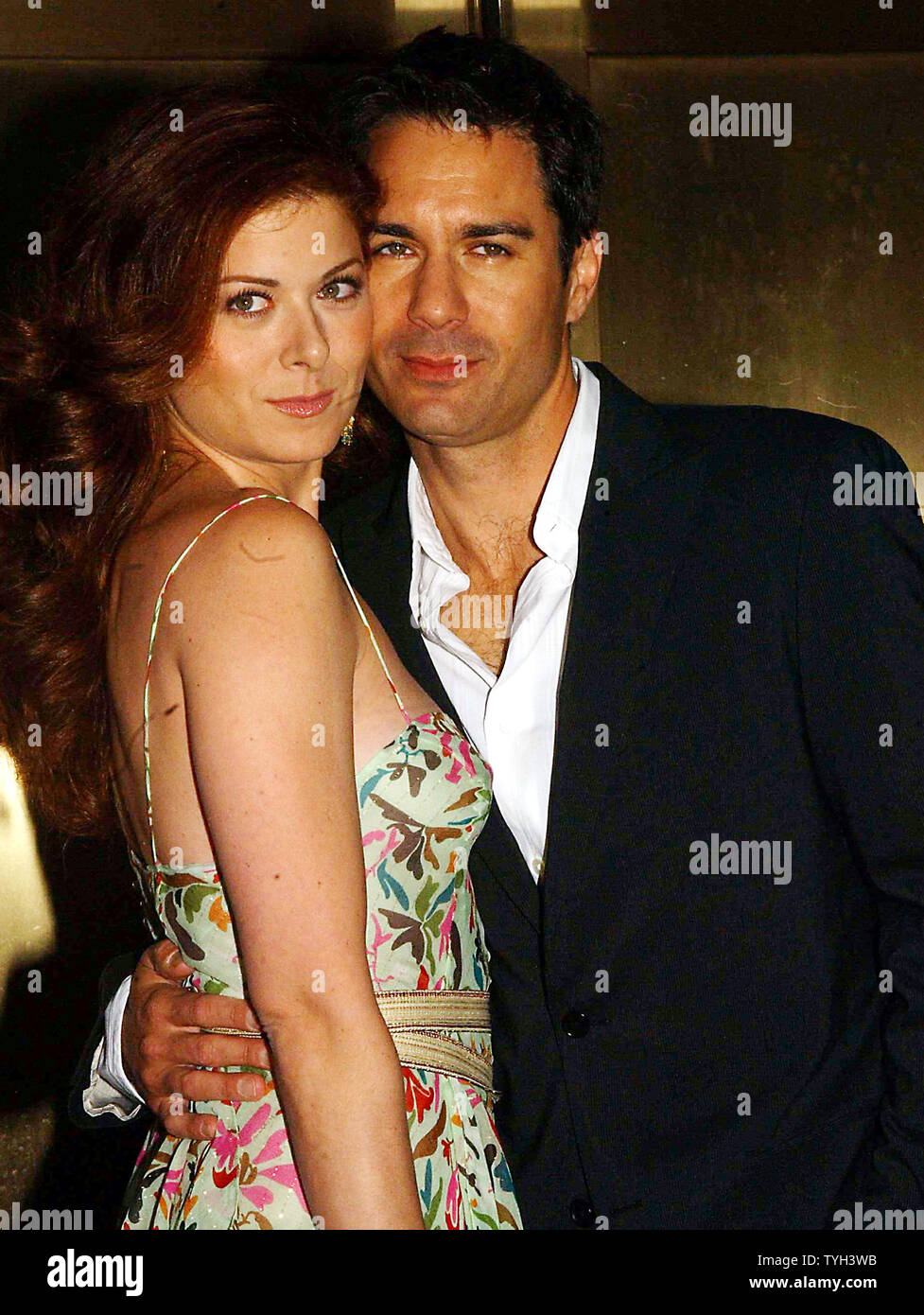 Actors Eric McCormack and Debra Messing, who star in the NBC tv series ...
