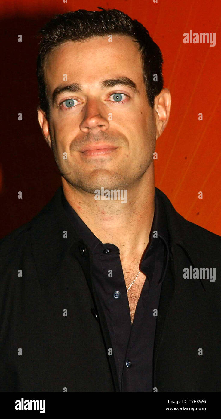 Talk show host Carson Daly who stars in the NBC tv variety series "Last ...