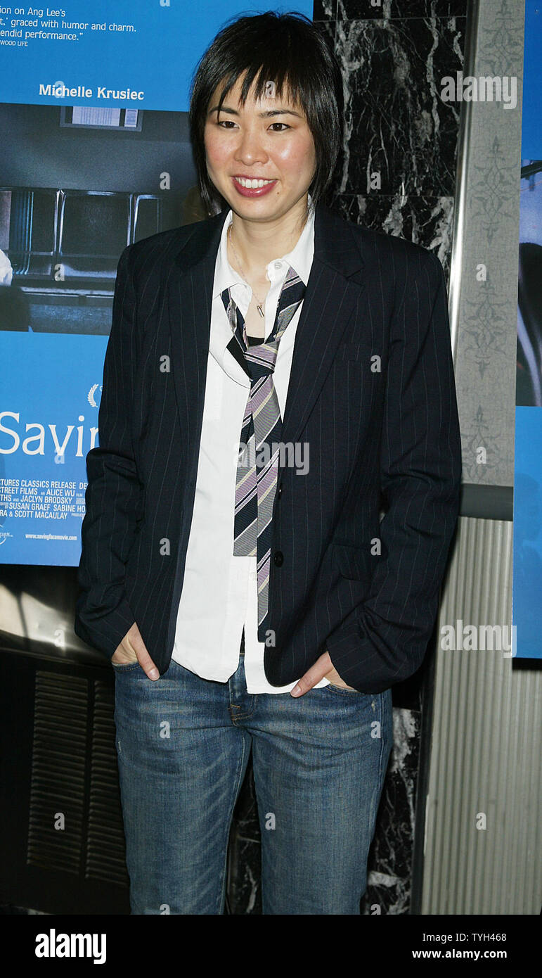 Alice Wu arrives for the premiere of "Saving Face" at the Loews 19th ...