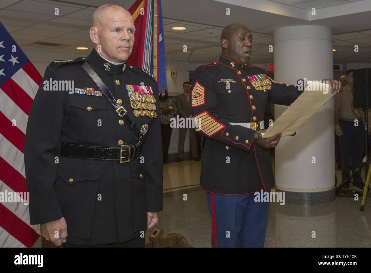 U.S. Marine Corps Sgt. Maj. Ronald L. Green, sergeant major of the ...