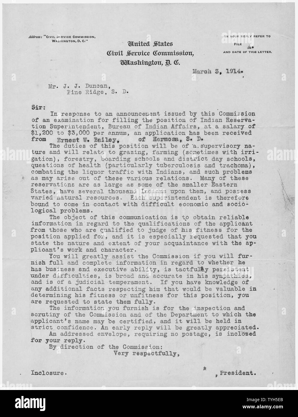 United states civil service commission hi-res stock photography and ...