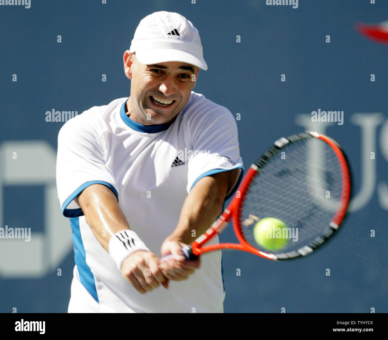 Andre agassi flushing meadows hi-res stock photography and images - Alamy