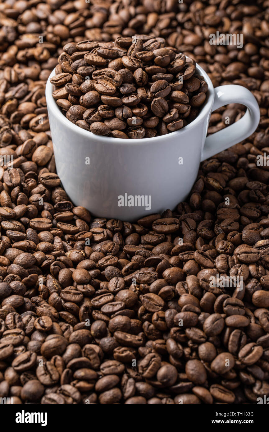 Coffee Bean Creative Photography Stock Photo - Alamy