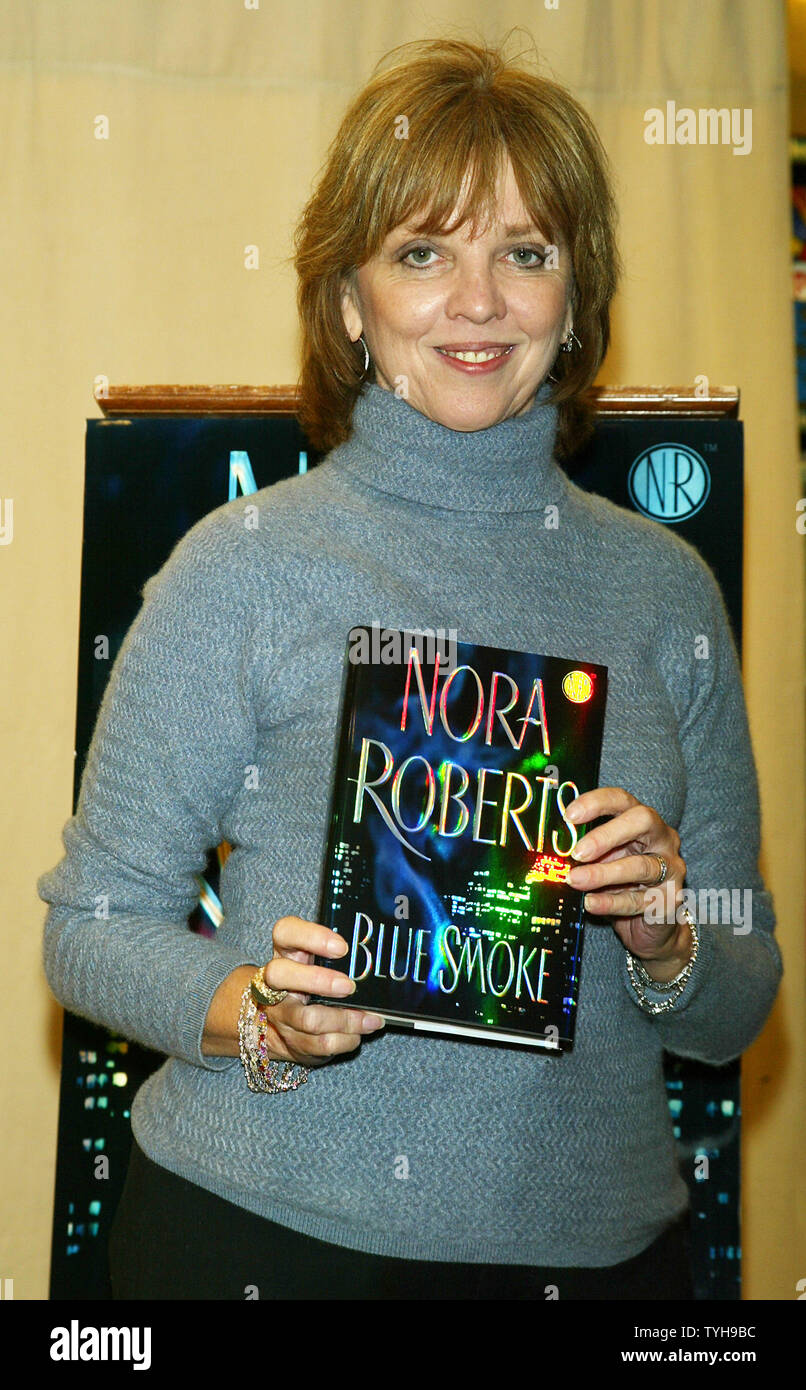 Nora Roberts, author of over 160 books, signs copies of her new book ...