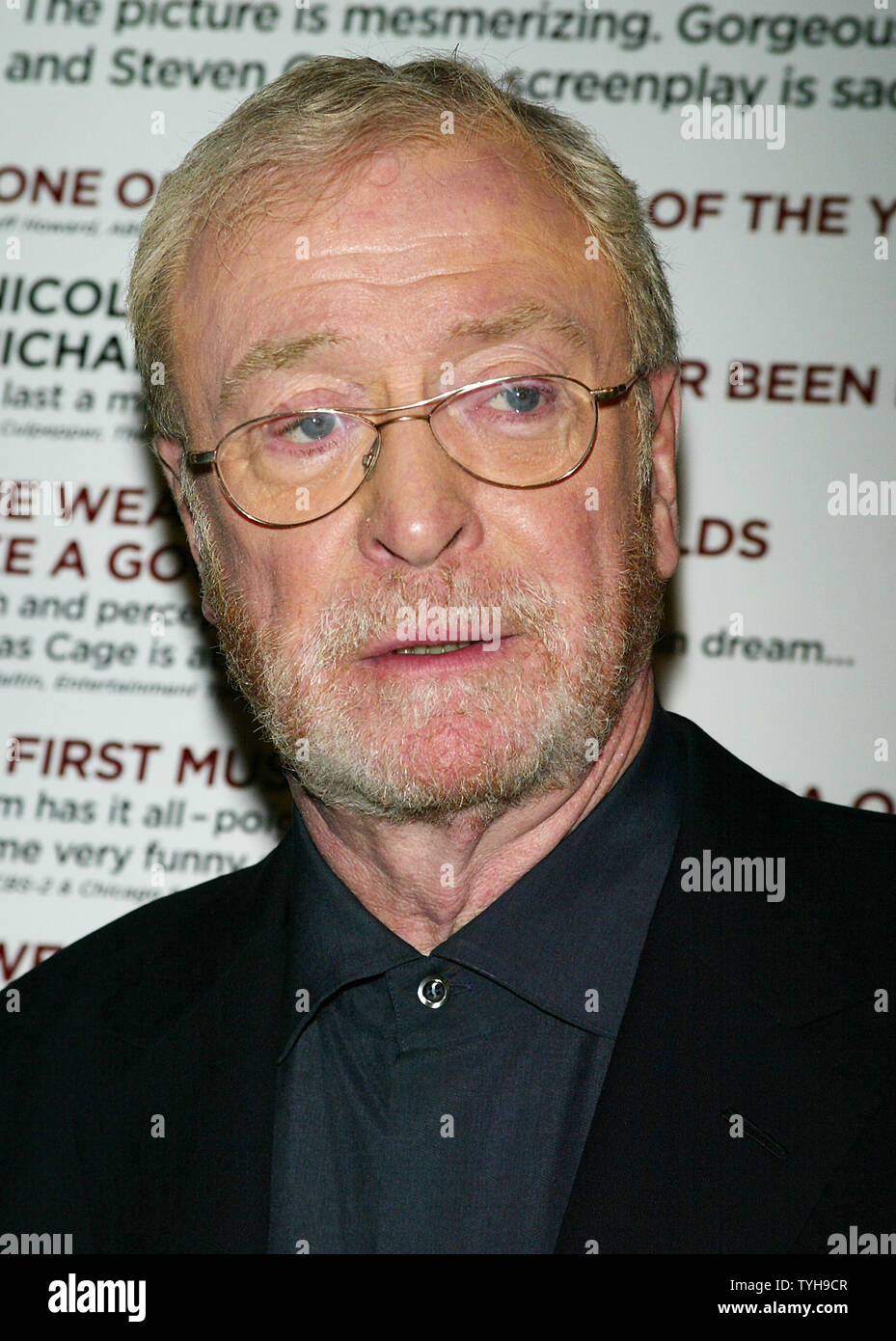 Michael Caine arrives for the premiere of his new movie "The Weatherman ...