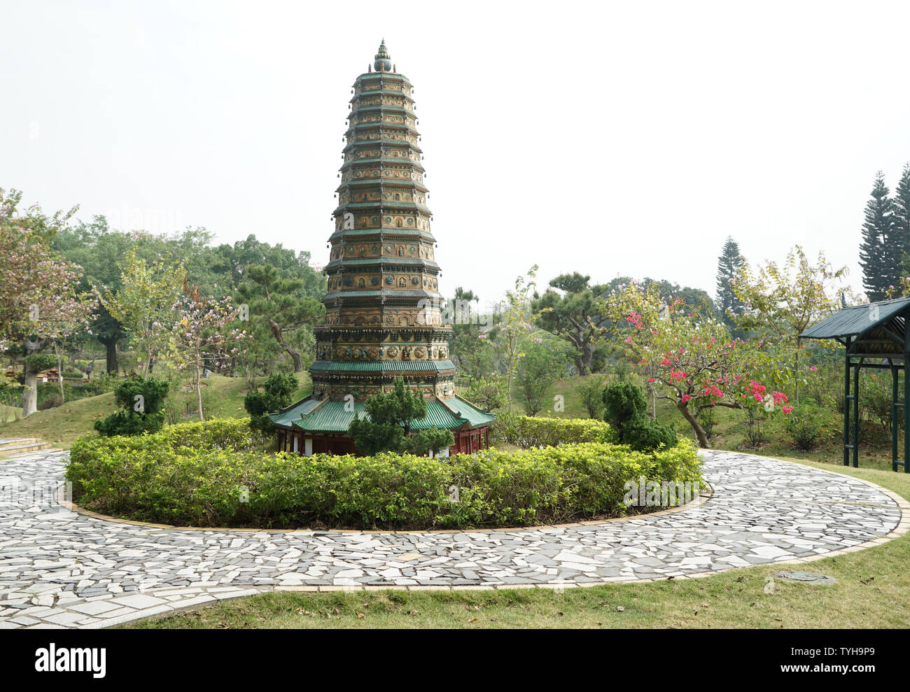 Folk village building Stock Photo - Alamy