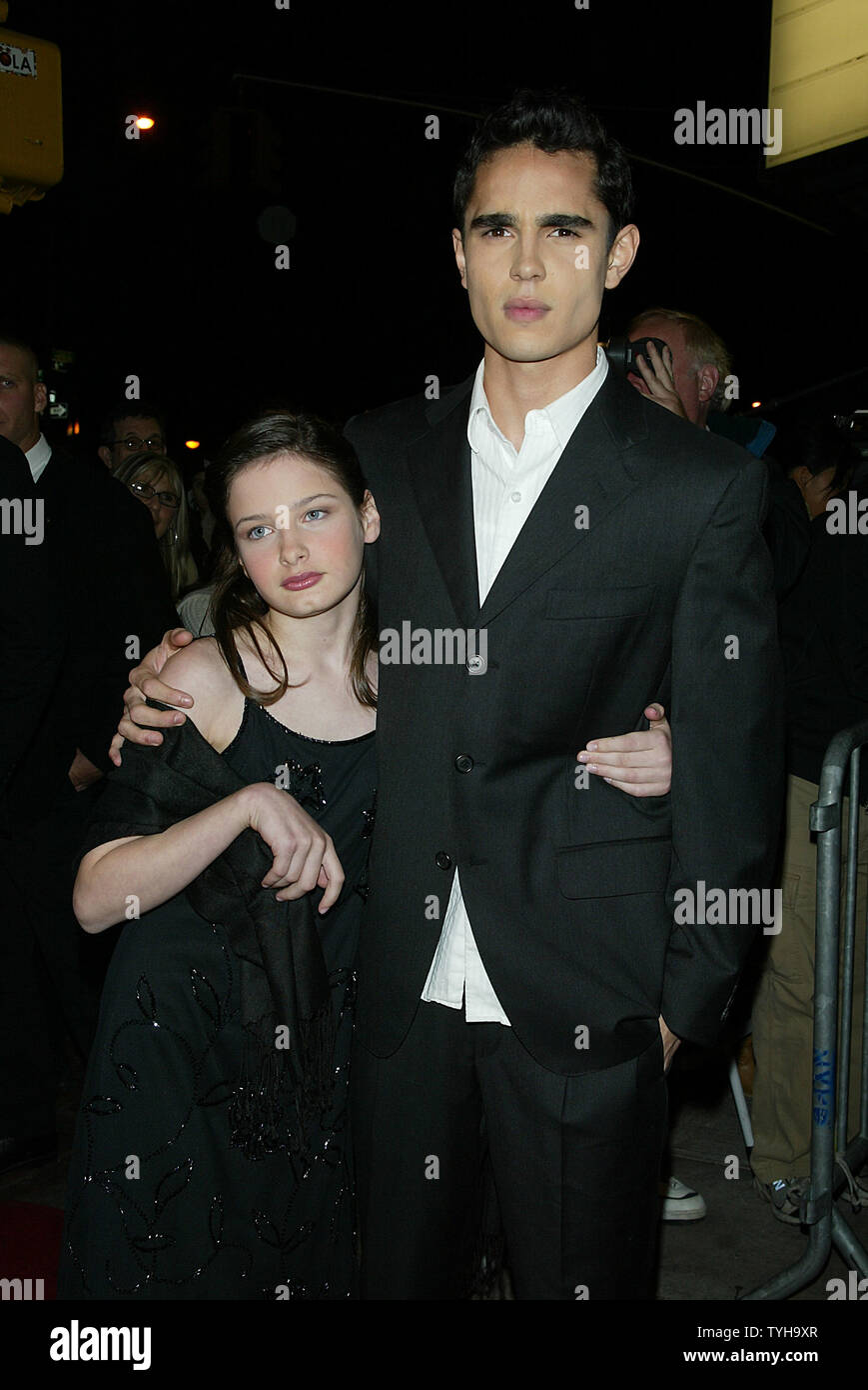 Flora Cross and Max Minghella arrive for the premiere of their new ...