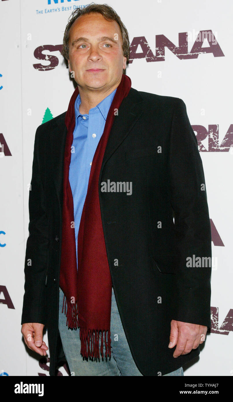 Robert Baer arrives for the film premier of "Syriana" which is based on his real-life ...