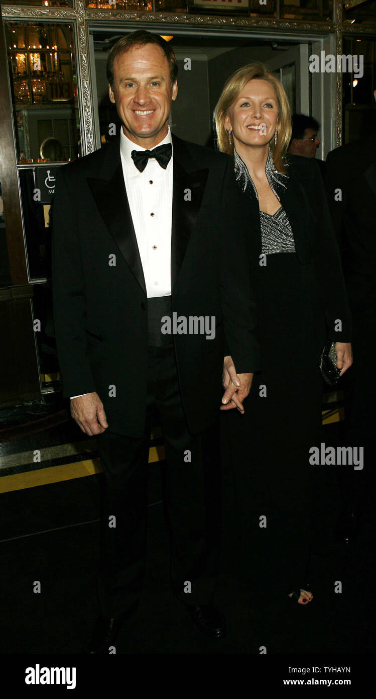 Rusty Wallace and wife arrive for the Nascar Nextel Cup Series Awards ...