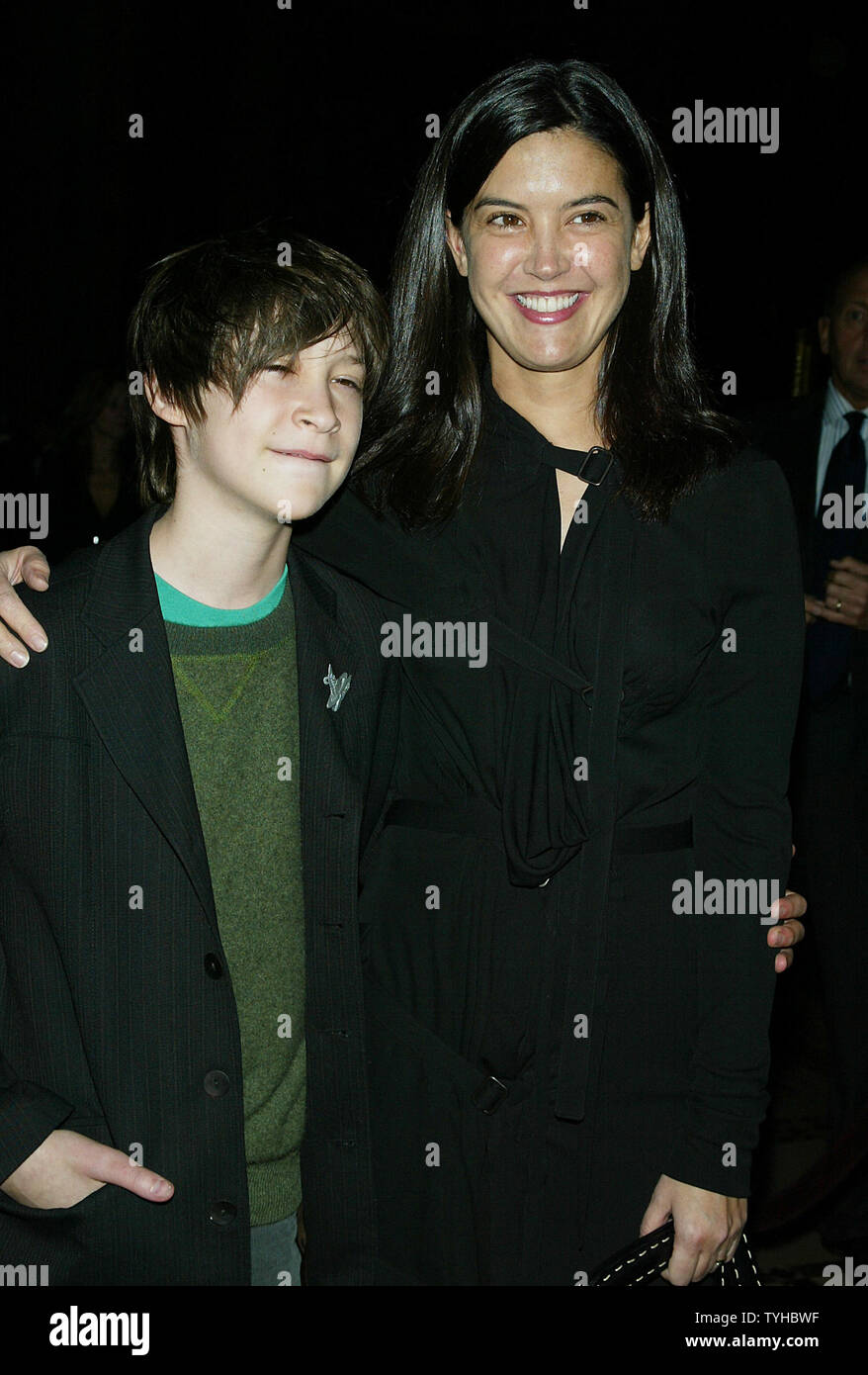 Phoebe Cates and son Owen Kline arrive for the 2005 New York Film ...