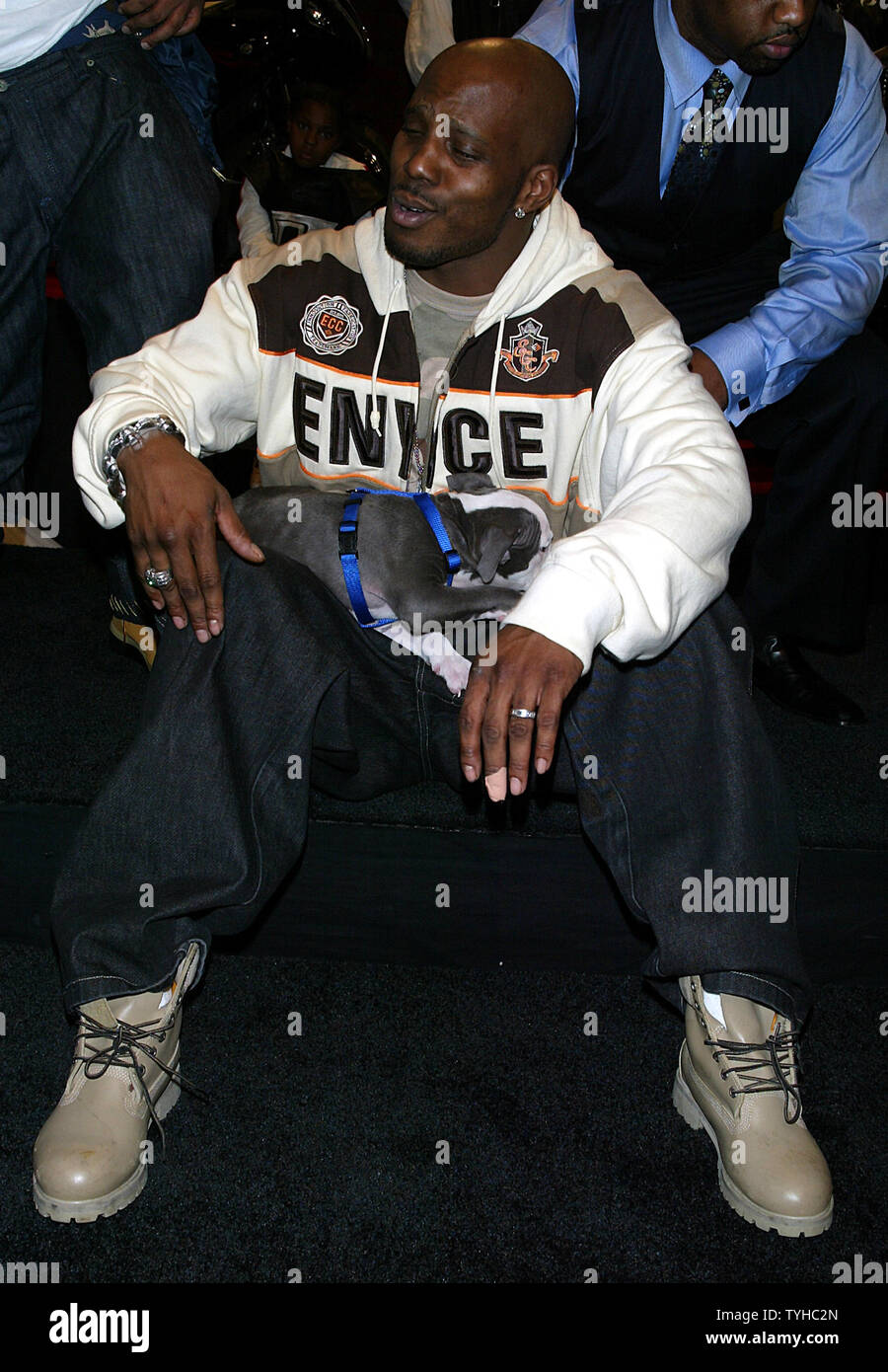 DMX announces being signed to Sony Urban Music/Columbia Records and the ...