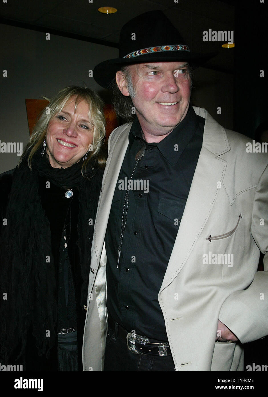 Neil Young and wife arrive for the Screening of "Neil Young: Heart of ...