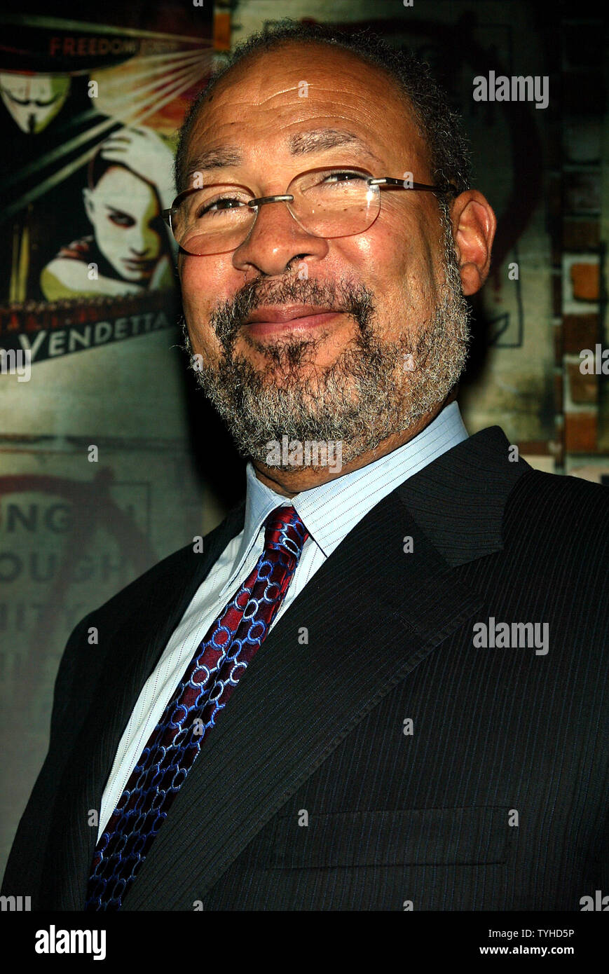 Dick Parsons arrives for the premiere of "V For Vendetta" at the Rose ...