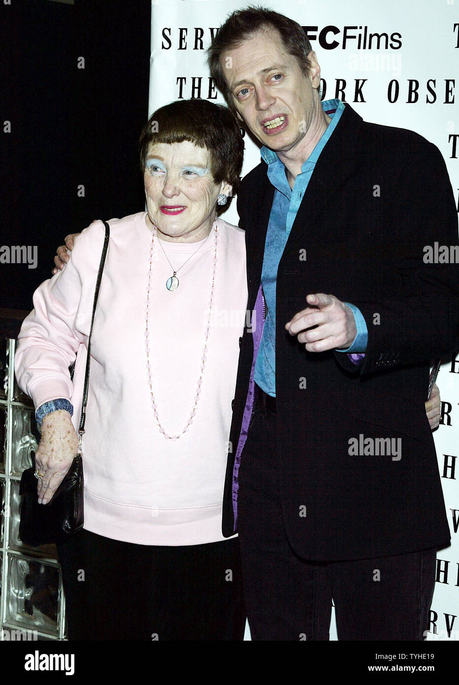Steve Buscemi and mom Dorothy arrive at the premiere of his new movie ...