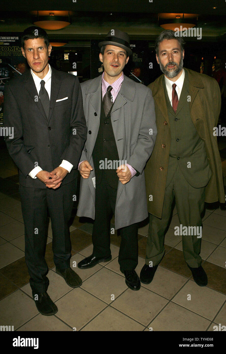 The Beastie Boys (L-R ) Mike D (Michael Diamond), Adrock (Adam Horovitz ...