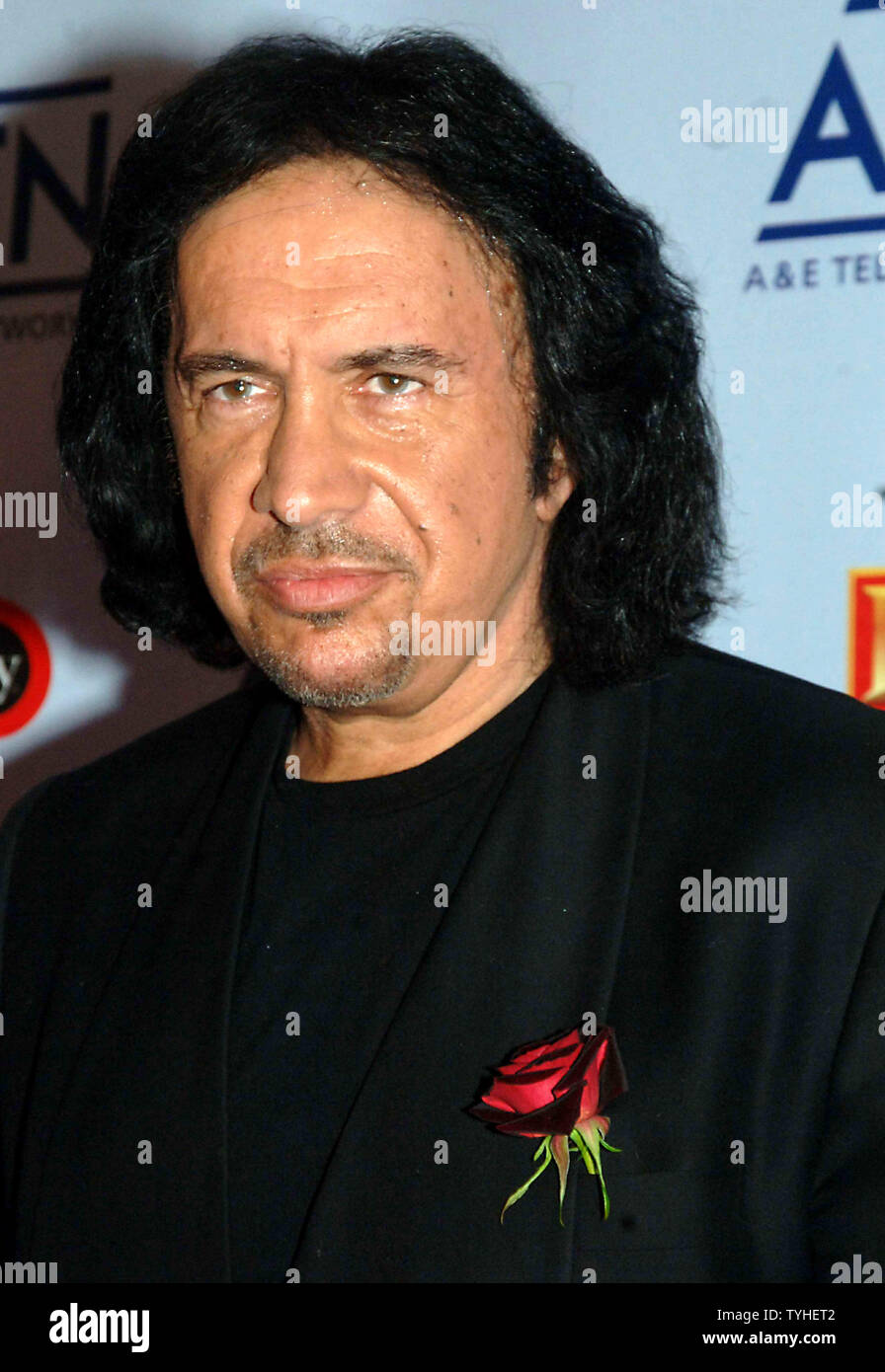 Gene Simmons of the rock group Kiss promos his new reality tv series ...