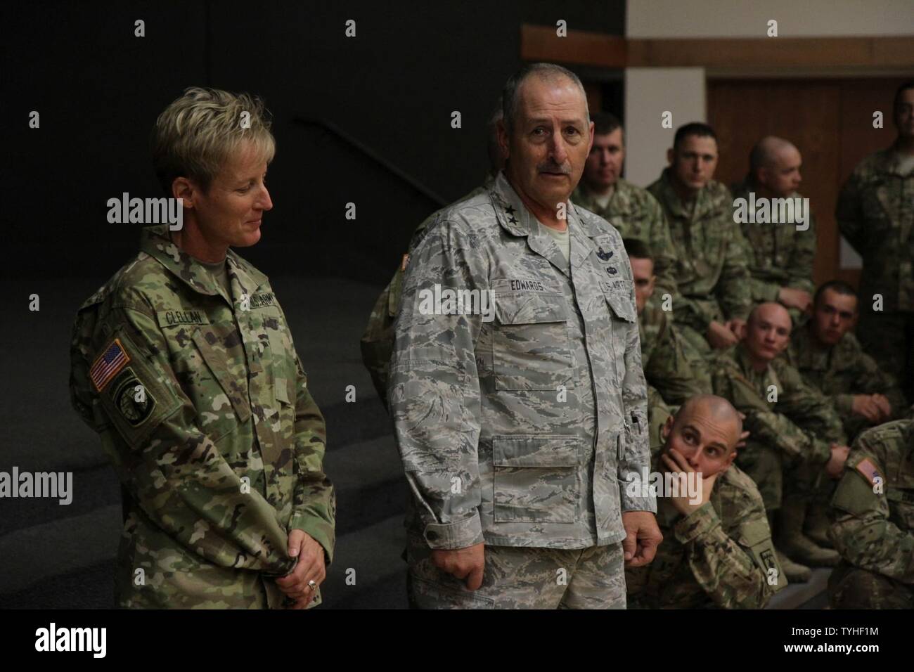 Colorado Adjutant General Maj. Gen. H. Michael Edwards addresses ...