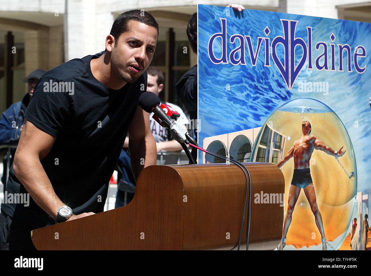 David Blaine discusses his upcoming seven-day endurance challenge of ...