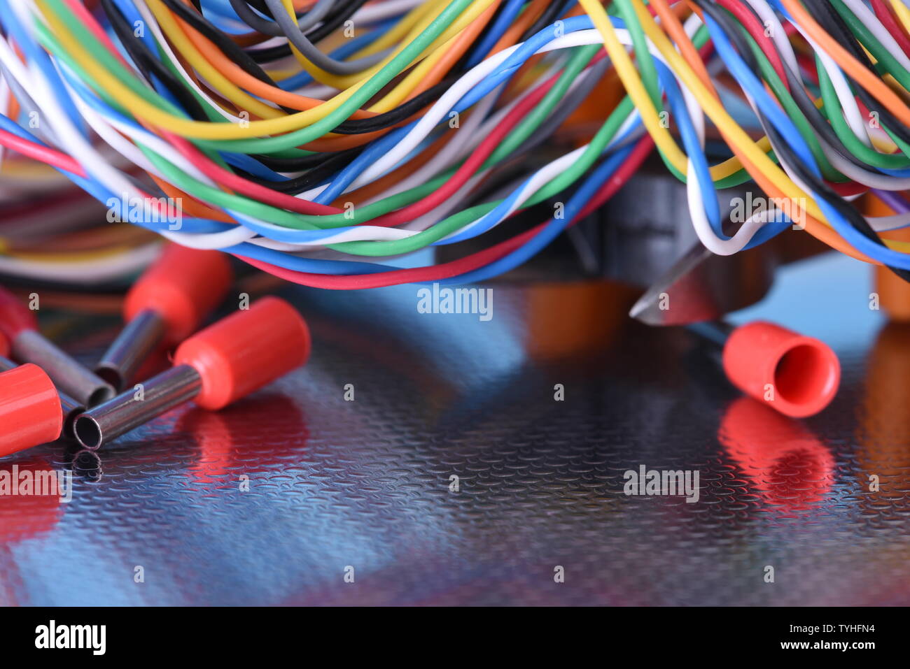 Component to used in electrical installation Stock Photo - Alamy