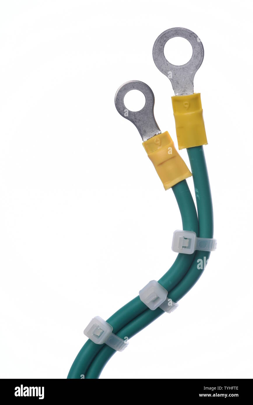 Electricity cable Cut Out Stock Images & Pictures - Alamy