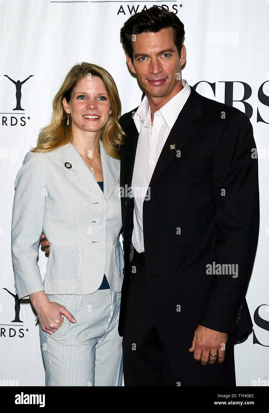 Kelli O'Hara and Harry Connick, Jr. arrive for the 2006 Tony Awards ...