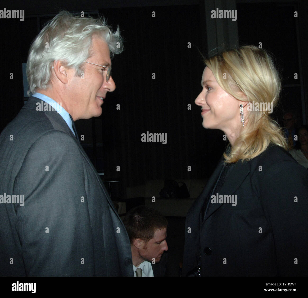 UN Goodwell Ambassador for UNICF actor Richard Gere and actress Naomi ...