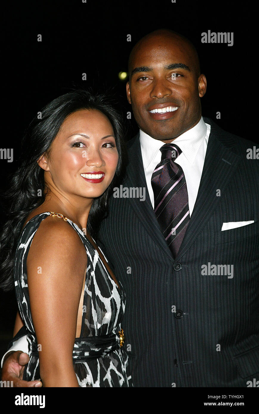 Tiki Barber and wife arrive for the Fresh Air Fund "Salute to American ...