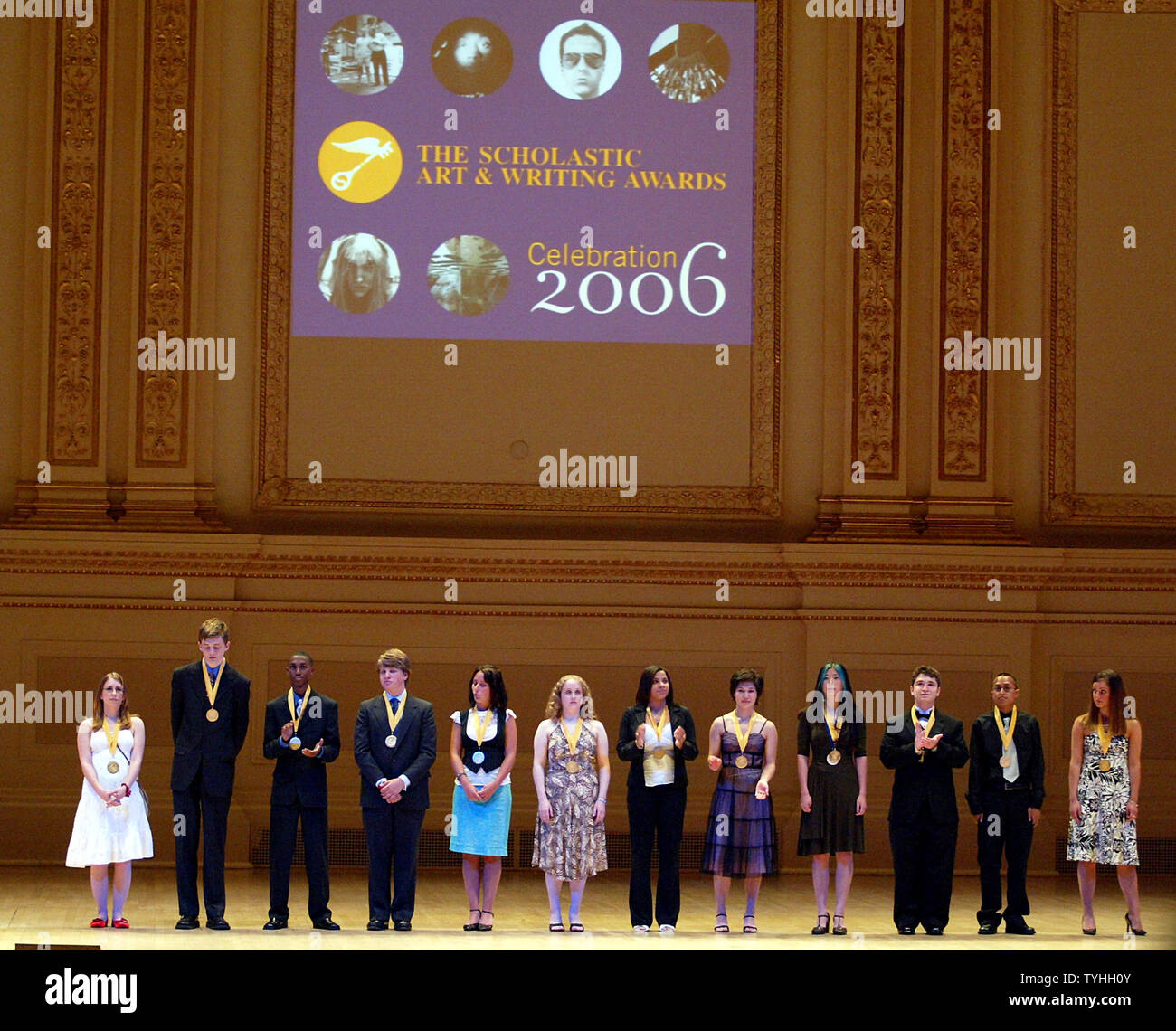 The twelve National Portfolio Gold Award Recipients of the Scholastic ...