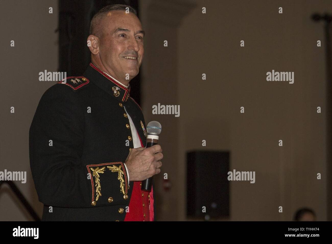 U.S. Marine Corps Maj. Gen. James W. Lukeman, commanding general of ...