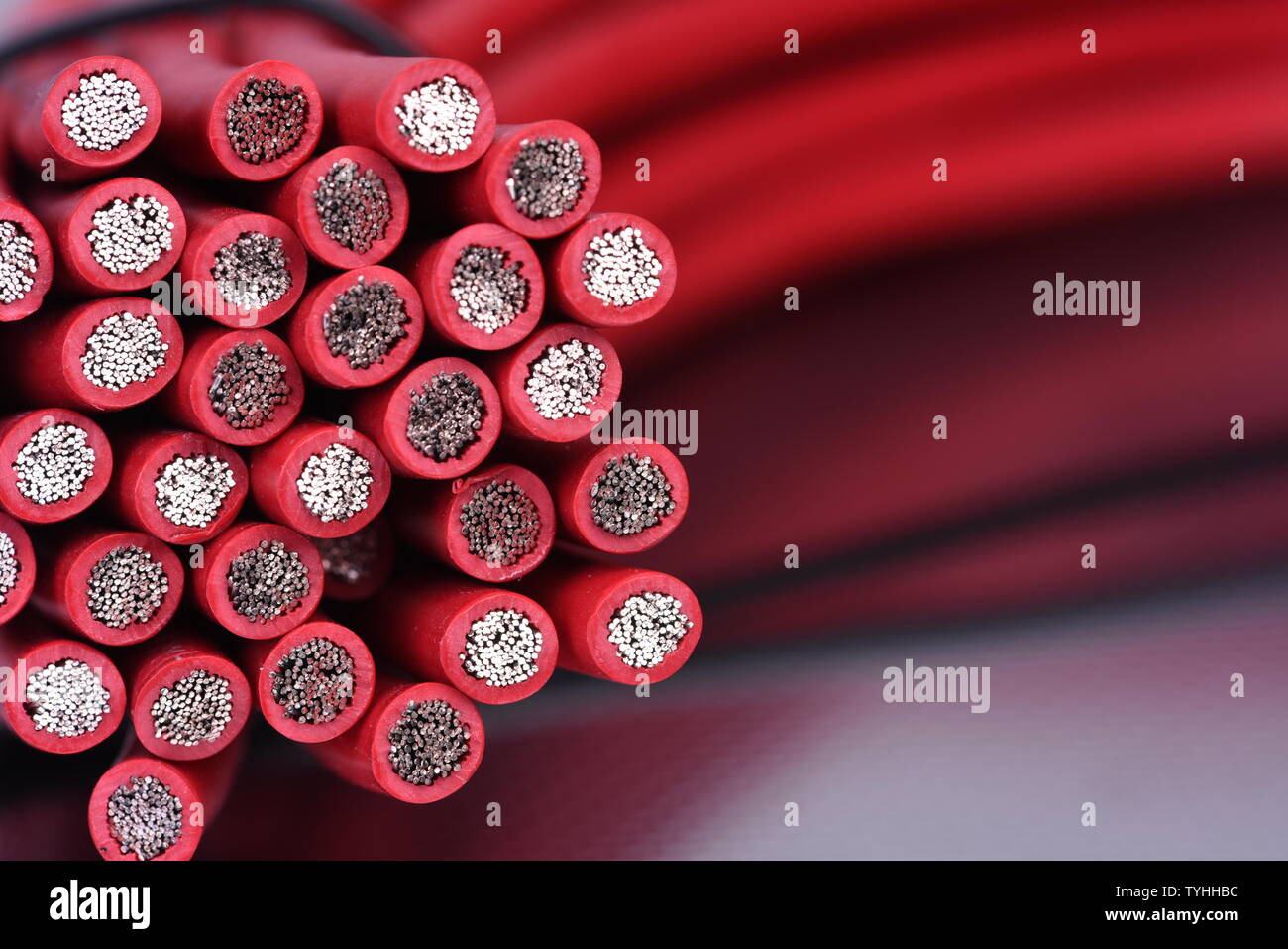 Electrical power cables hi-res stock photography and images - Alamy