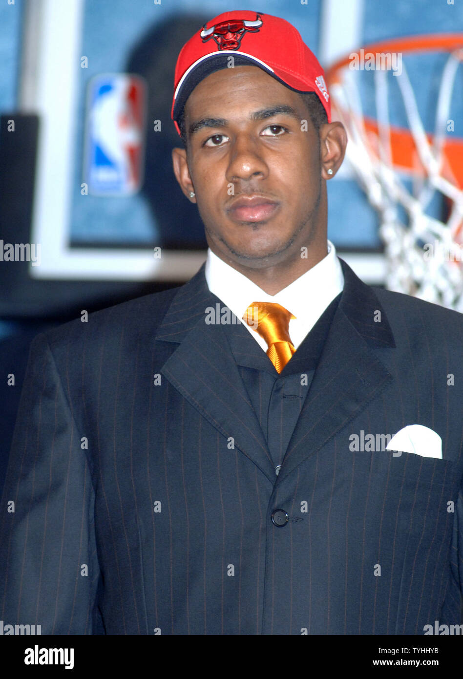 LaMarcus Aldridge from Texas chosen as #2 draft pick at the 2006 NBA ...