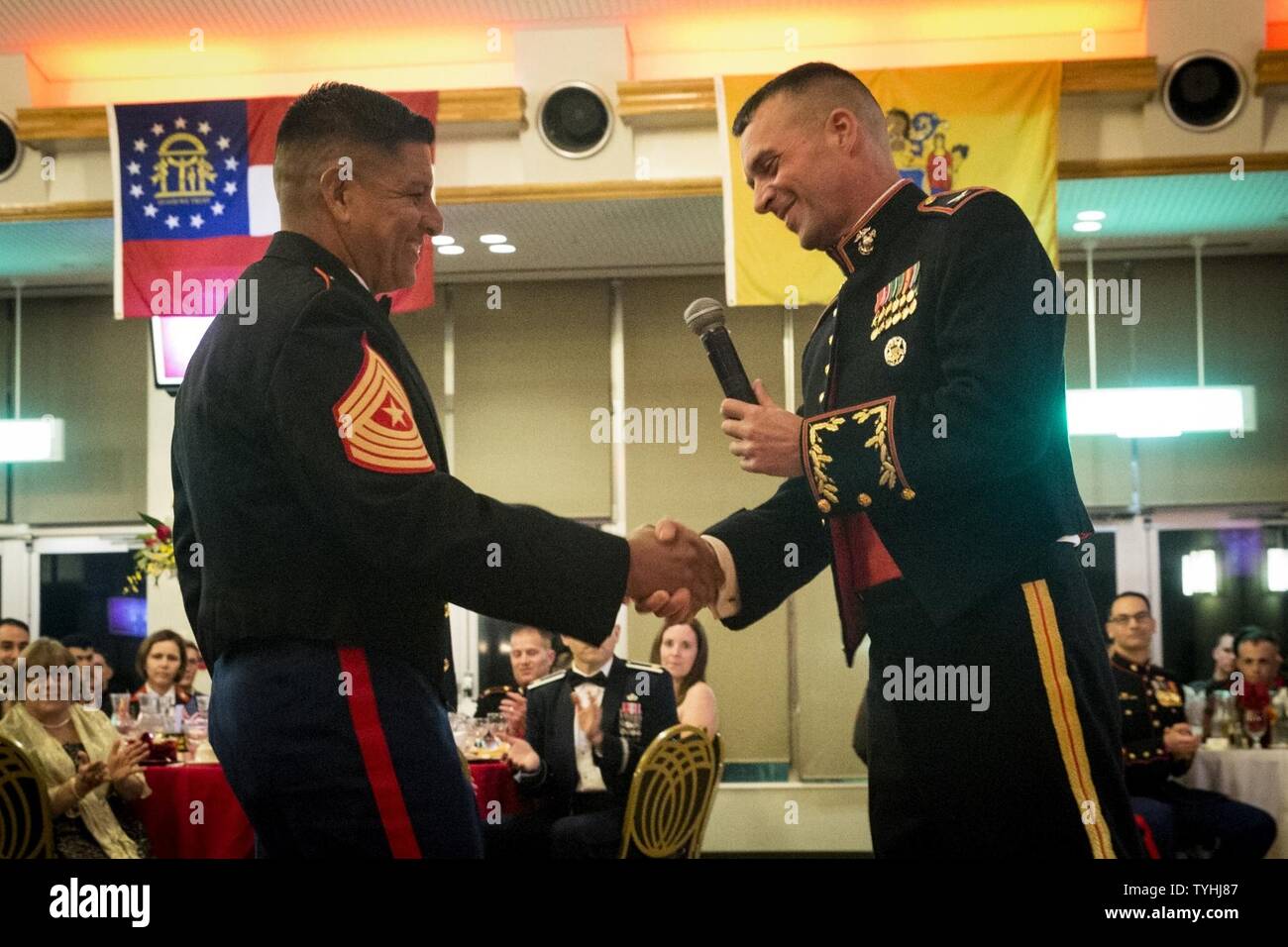 Col. Tye R. Wallace, commander of the 31st Marine Expeditionary Unit ...