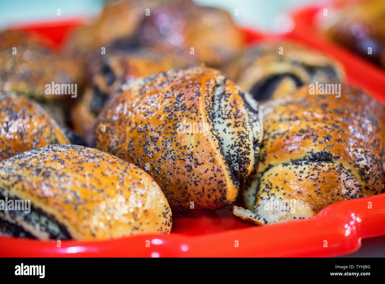 Buns in plastic hi-res stock photography and images - Alamy