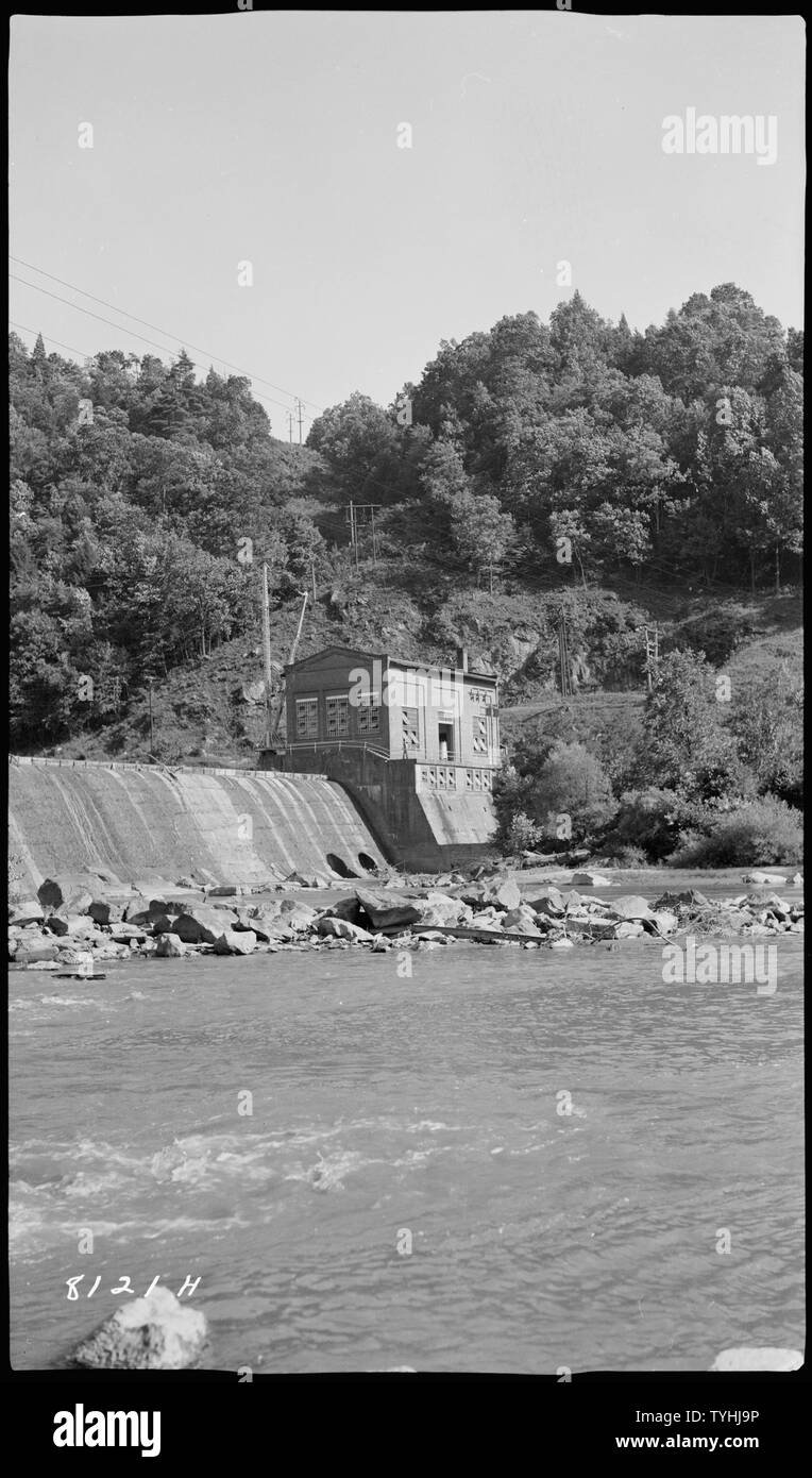 Redmon Dam and powerhouse Stock Photo - Alamy