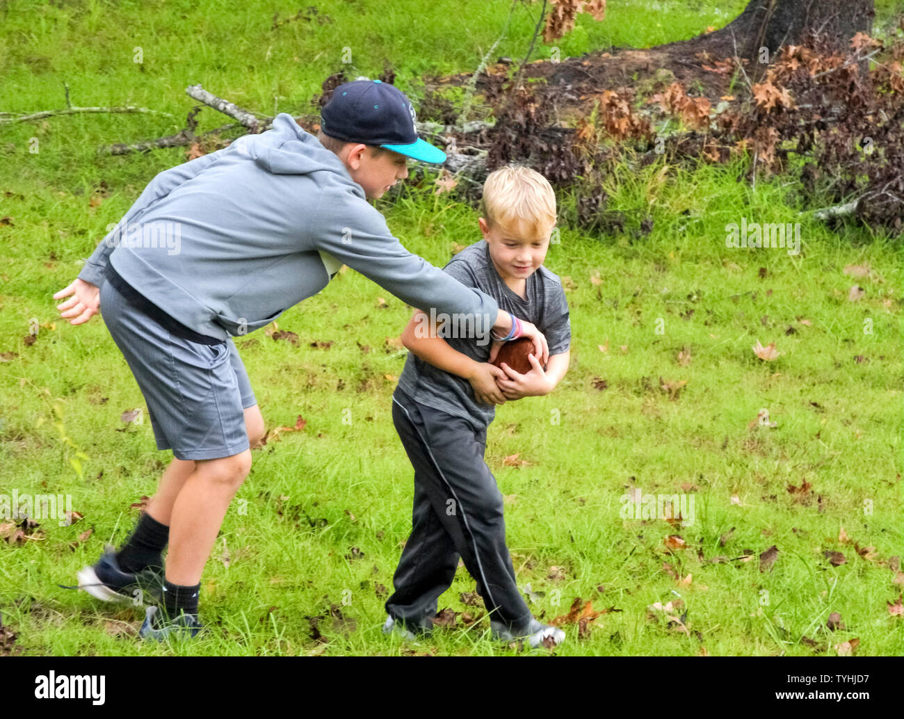 Football brothers hi-res stock photography and images - Alamy