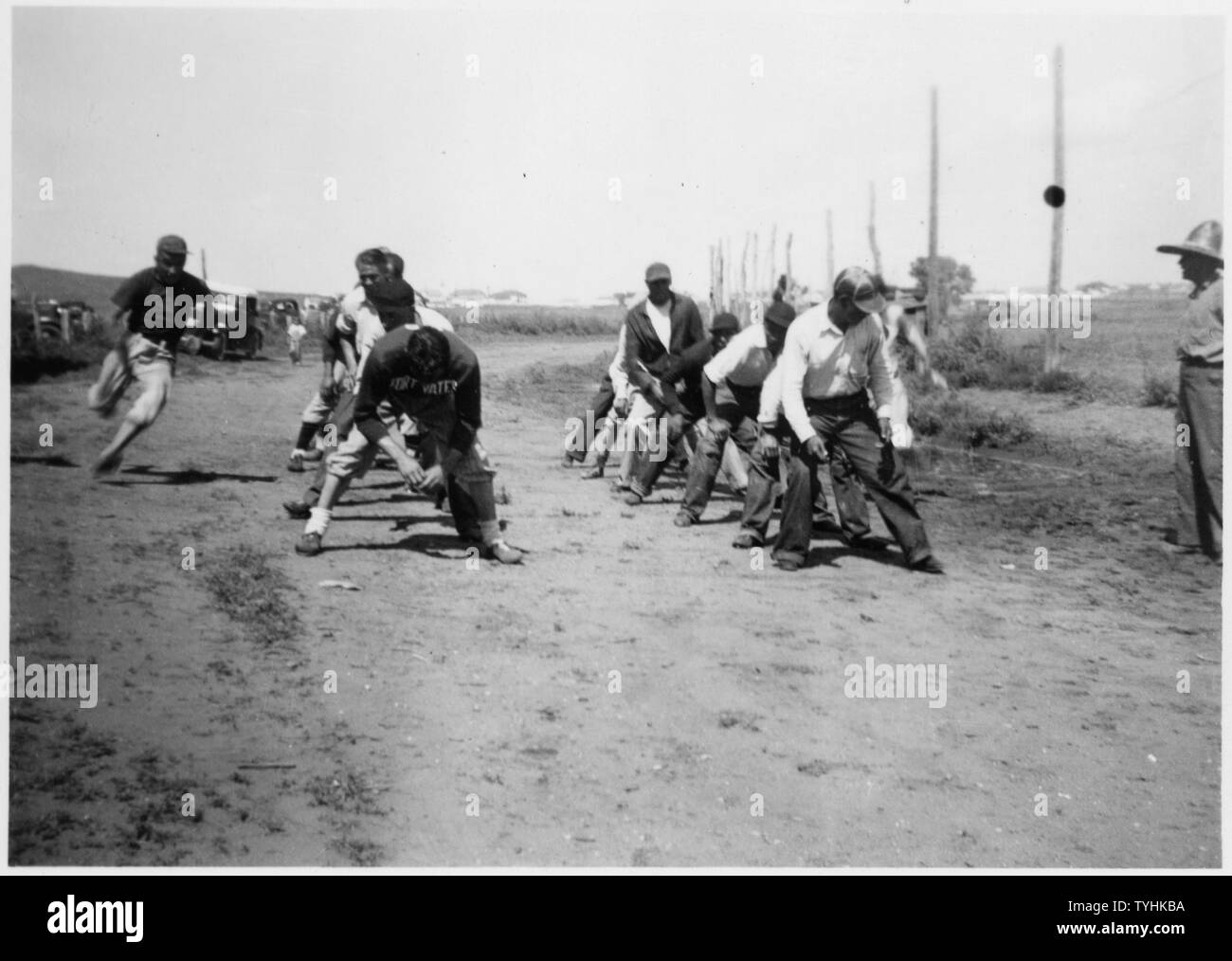 Relay race in progress Stock Photo - Alamy