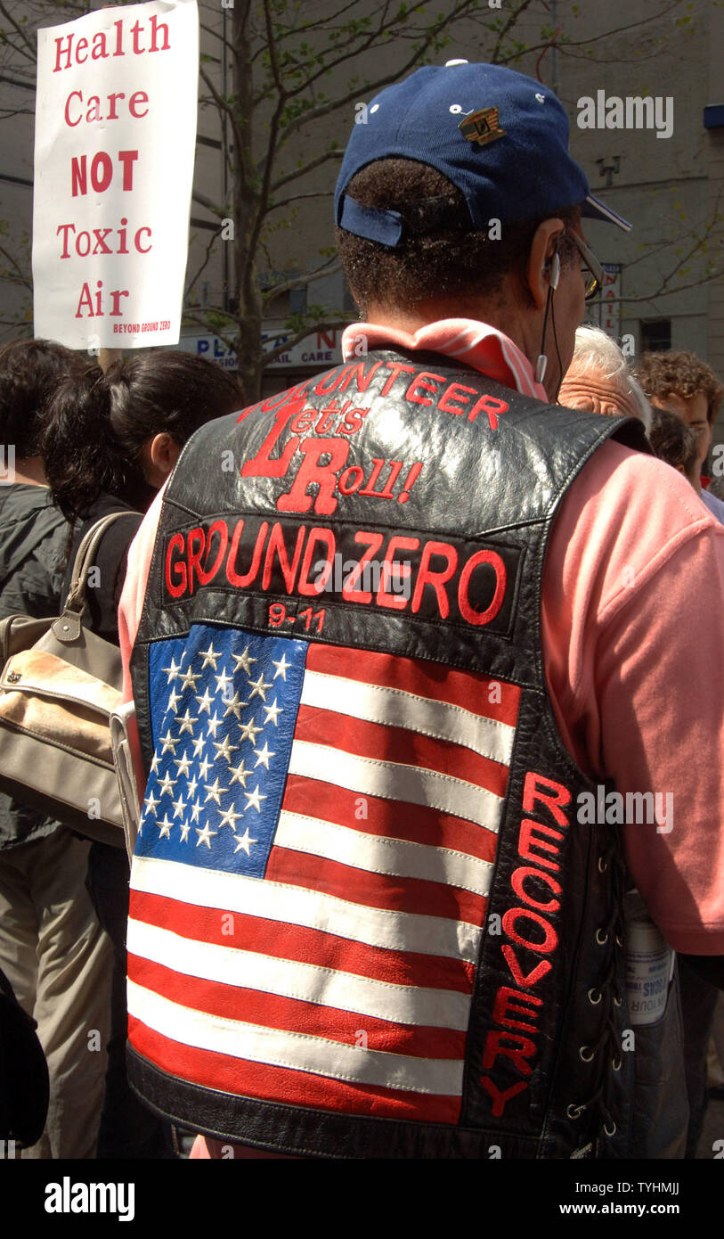 A former Ground Zero clean up worker, who now has health problems after ...