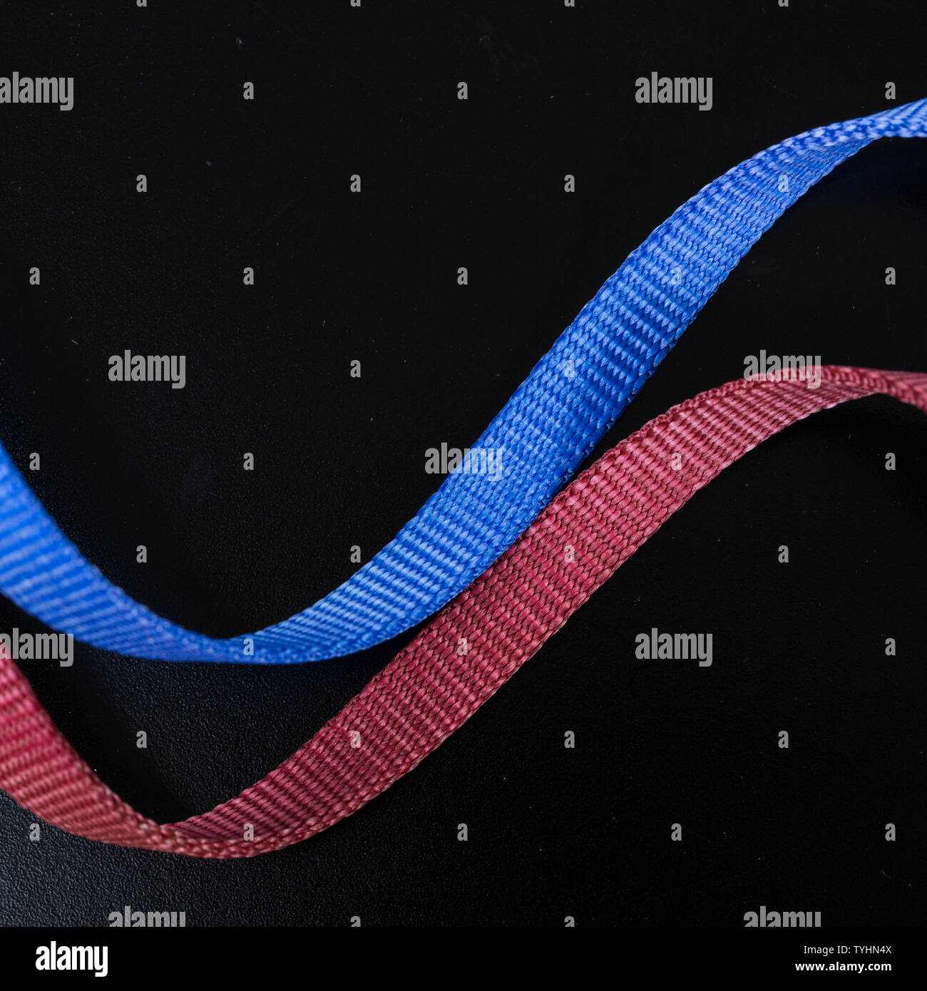 Ribbon weaving belt Stock Photo - Alamy