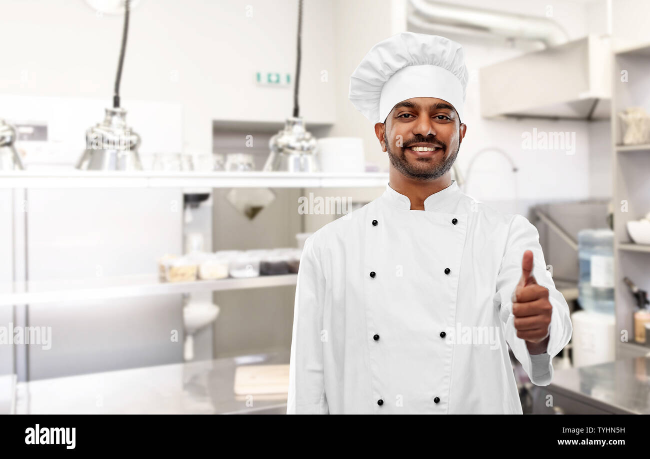 Professional chef man showing hi-res stock photography and images - Alamy
