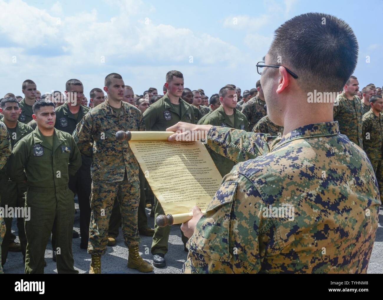 CHINA SEA (Nov. 10, 2016) Capt. Jonathan Shih, assigned to the 11th ...