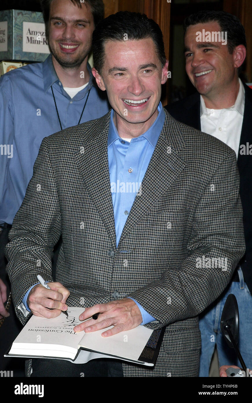 Former New Jersey Governor Jim McGreevey (with partner Mark O'Donnell ...